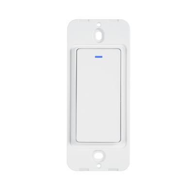 China 110V - 250V Wall Mounted Smart Switch 10A Wireless Smart Switches For IOS / Android Devices for sale