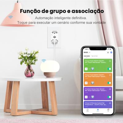 China App Control Double Smart Socket Hands Free Smart Home Socket 110V - 240V for sale