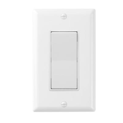 China Wall Mounted Single Pole Decora Switch 60Hz Decora Rocker Switch 120V for sale