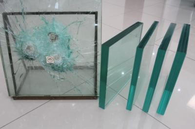 China Sell High quality 20mm Laminated bullet proof glass for bank counter for sale