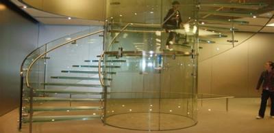China New home designs tempered / laminated glass for Staircase for sale
