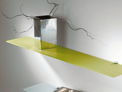 China High quality tempered clear glass shower corner shelf for sale