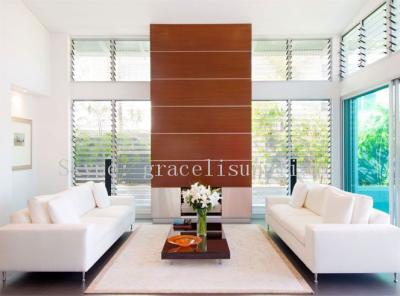 China clear or obscure exterior / indoor louver glass for window for sale