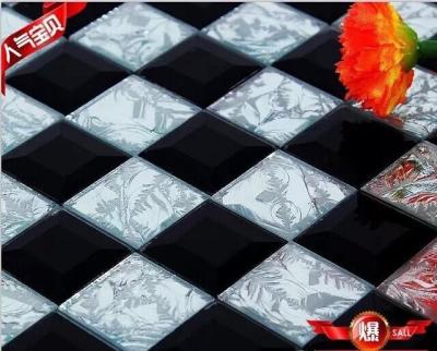 China 300 x 300 mm Glass Mosaic tiles for sale