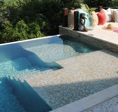 China Glass mosaic swimming pool tiles/ cheap swimming pool tile/tiles for sale
