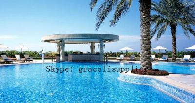 China crystal glass mosaic for swimming pool for sale