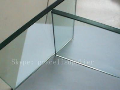 China Polishing fine edging Small cut size tempered / toughened glass for decorative room for sale