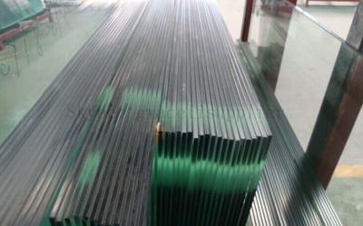 China 3mm - 10mm clear float tempered building industry glass with polished edges for sale