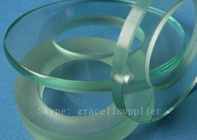 China hot offer cut size Glorious Future Frameless Beveled Glass with polished edge for sale