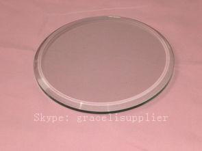 China High Quality Customized Fine edge grinding tempered glass for sale