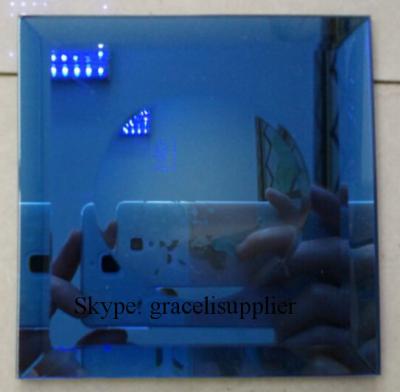 China customed size fine edge polished toughed glass / decorative glass sheet for sale