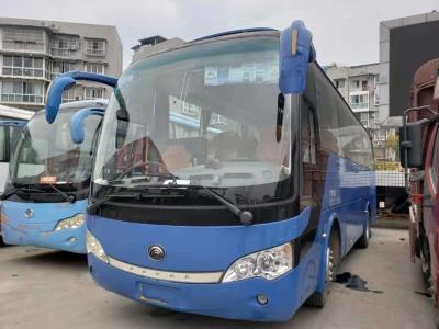 China 39 Seats 2010 Year Blue Journey Bus Wheelbase 4600mm Used Yutong Buses for sale