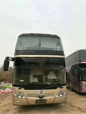 China 67 Seats Yutong Used Commercial Bus Two Layers 2015 Year ISO CCC CE Certificate for sale