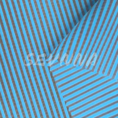 Cina Tissu a maglia doppia Jacquard morbido 240gm Polyester riciclato in vendita