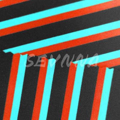 China Odor Resistant 155cm Stretchable Yoga Wear Fabric Custom Printed with 4-Way Stretch for sale