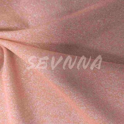 China Metallic Blend Stretchy Nylon Spandex Fabric For Activewear for sale