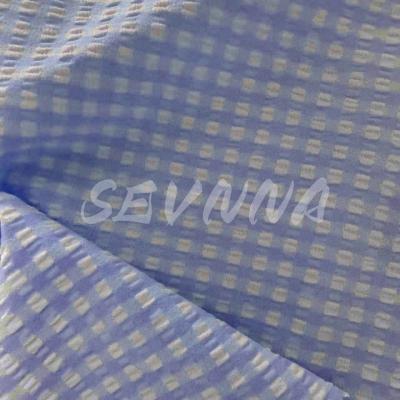 China 48% Polyester 46% Nylon 6% Spandex Stretch Polyester Spandex Fabric for sale
