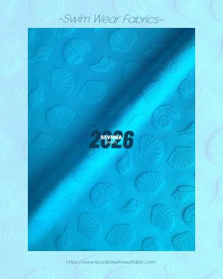 China UPF 50 Sun Protection Swim Textured Fabrics Alternatives For Swimwear for sale