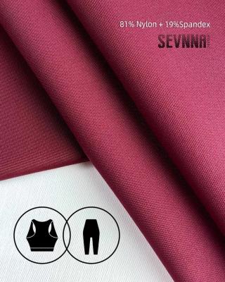 China UV Protection Stretchable Functional Fabrics 81% Nylon + 19% Spandex 320gsm for sale