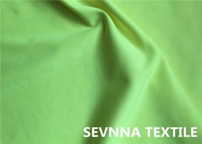 China Polyamide Elastane Nylon Lycra Swimwear Fabric , Green Nylon Spandex Fabric For Swimwear for sale