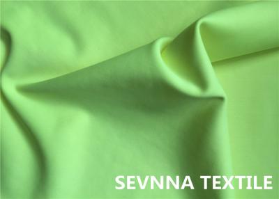 China Polyamide Elastane Nylon Lycra Swimwear Fabric , Green Nylon Spandex Fabric For Swimwear for sale
