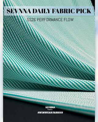 China 180gsm Breathable Quick-drying Recycled Swimwear Fabric for Sustainable Swimwear Production for sale