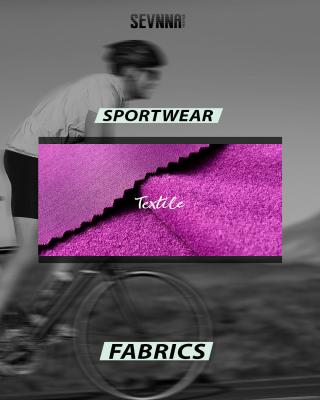 China Durable and breathable Activewear Knit Fabric designed to provide comfort flexibility and moisture management in sportswear for sale