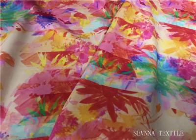 China Warp Knitted Polyester Swimsuit Fabric , Colorblock Swimsuit Material Fabric for sale