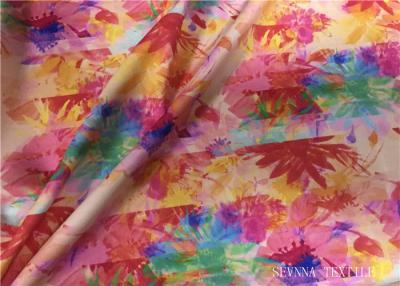 China Warp Knitted Polyester Swimsuit Fabric , Colorblock Swimsuit Material Fabric for sale