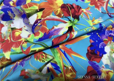 Cina Mini materiale stampato floreale del tessuto del bikini, tessuto del costume da bagno di 180gsm Lycra in vendita