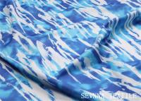 China Sublimation Heat Transfer Polyester Spandex Fabric Geometric Pattern Design for sale