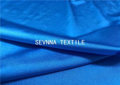 Cina L'essiccazione rapida blu ha riciclato il peso di larghezza 340GSM del tessuto 152CM dello Swimwear in vendita