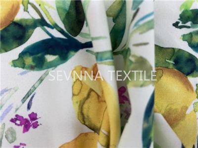 Cina Il Activewear di forma fisica delle donne FM2019 tricotta il tessuto Digital Rose Floral Printing in vendita