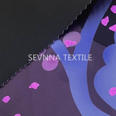 China Sublimation Printing Recycled Swimwear Fabric Interlock Knit Bathing Trunks for sale