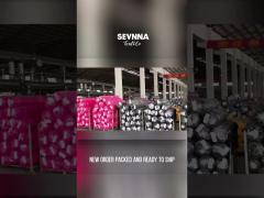 Tecido de malha duplo de poliéster reciclado para vestuário durável