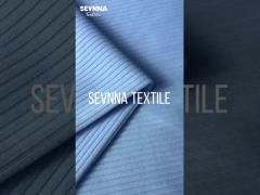 84% de polyester recyclé 16% de spandex Polyester Spandex Tissu couleur personnalisée pour vos besoins