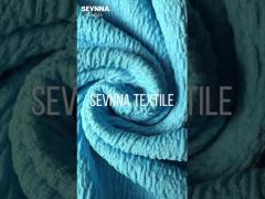 Solid Recycled Swimwear Fabric Breathable Eco-Friendly for Sustainable Swimwear