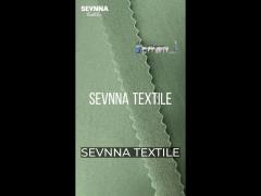 Tessuto in Lycra riciclata, traspirante e con stampa in rilievo, per abbigliamento sportivo sostenibile