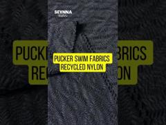 A Closer Look: 215gsm Sustainable Eco-friendly Recycled Swimwear Fabric for Durable Swimwear