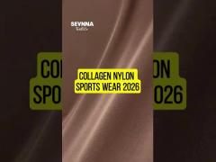 Functional Fabrics Performance Textiles with 190-200gsm Weight 62% Collagen Nylon + 38% Elastane Ble
