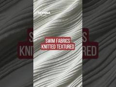 Eco Friendly Swimwear Fabric recycled stretch fabric designed for long lasting comfort and performan
