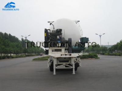 Cina 3 camion di Bulker del cemento di CBM degli assi 40, materiale dell'acciaio di mn del rimorchio O345 dei semi del cemento in vendita