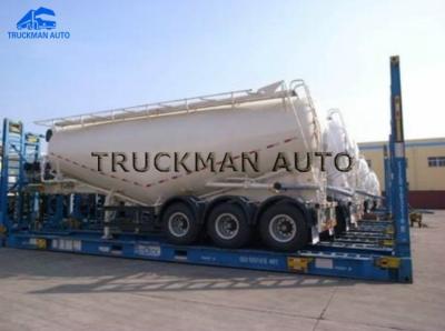 Cina 3 camion di Bulker del cemento di CBM degli assi 40, materiale dell'acciaio di mn del rimorchio O345 dei semi del cemento in vendita