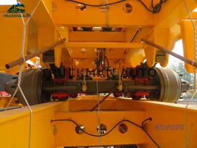 Cina rimorchio dello scheletro di 20ft 40ft, rimorchio scheletrico del contenitore con materiale Q345 in vendita