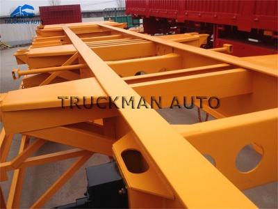 Cina rimorchio dello scheletro di 20ft 40ft, rimorchio scheletrico del contenitore con materiale Q345 in vendita
