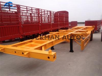 Cina rimorchio dello scheletro di 20ft 40ft, rimorchio scheletrico del contenitore con materiale Q345 in vendita