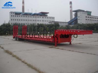 Cina L'abitudine colora il rimorchio basso di verniciatura dei semi del letto che carica 40 tonnellate di macchinario in vendita