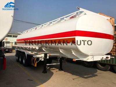 Cina Rimorchio protetto contro le esplosioni dei semi della petroliera, semirimorchio cisterna 40-50 CBM della benzina in vendita