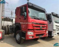China Sinotruk Howo 371hp 10 Wheeler Tractor Head 60-80 Tons Loading Capacity for sale