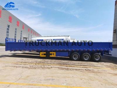 China 40ft Behälter-Art Seitenwand-halb Anhänger mit Jost-Marken-Traktor Pin zu verkaufen